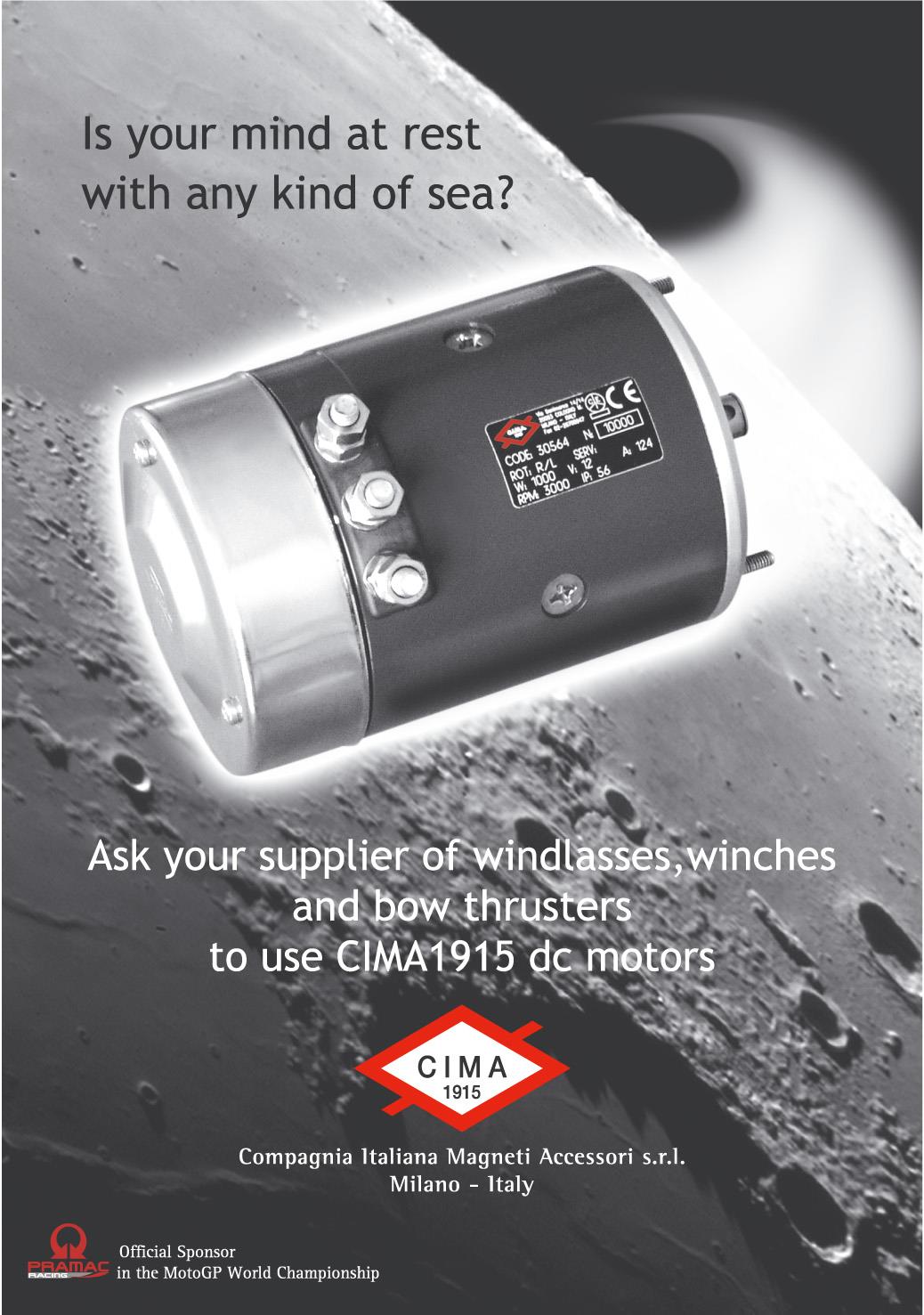 Sailing. Key word: safety - Experience | CIMA1915