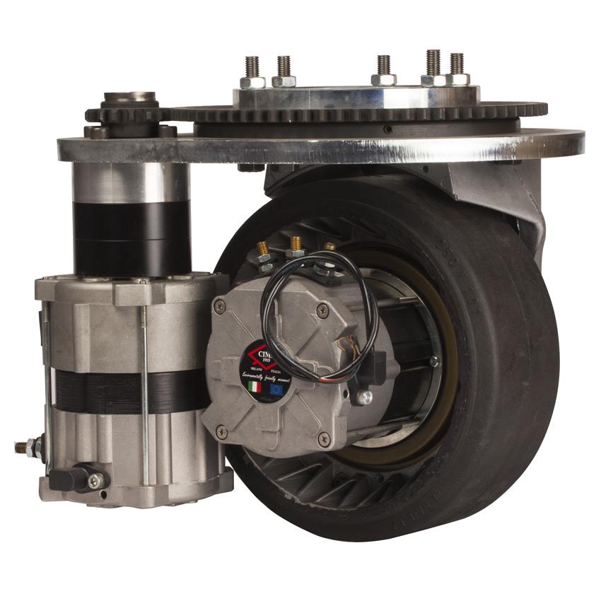 A1C AC CON SERVOSTERZO INTEGRATO - Equipaggiata con servosterzo e ruote ...