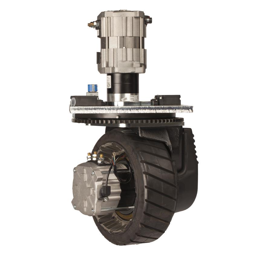 G1C AC WITH INTEGRATED POWER STEERING - Drive wheels with horizontal ...